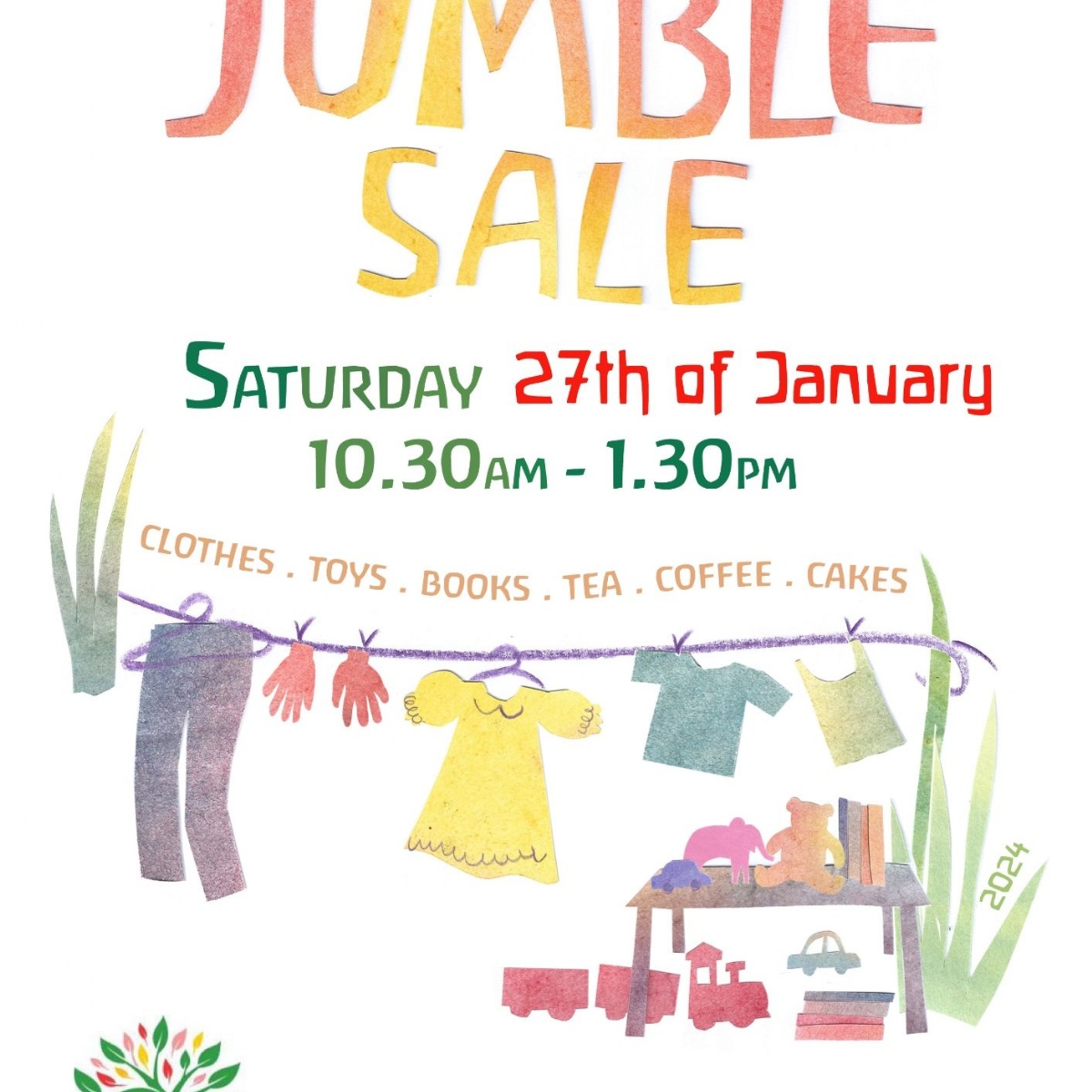 St Paul's Steiner - jumble sale this Saturday!